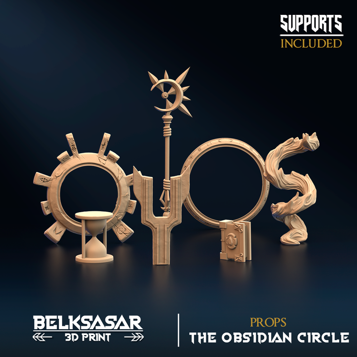 3D Printable The Obsidian Circle - Knight by Belksasar