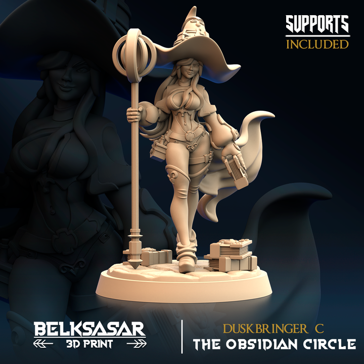 3D Printable The Obsidian Circle - Knight by Belksasar