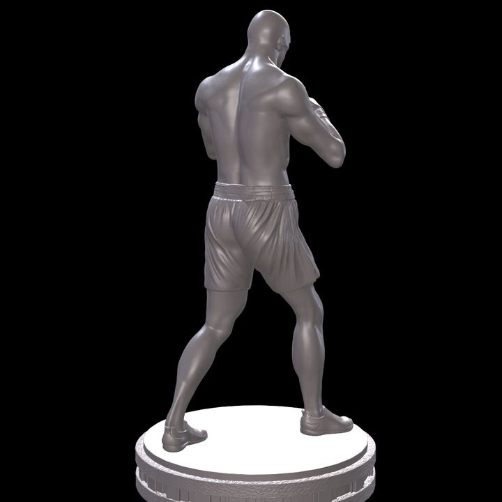 3D Printable MMA Fighter for 3D Print by Andryuha1981