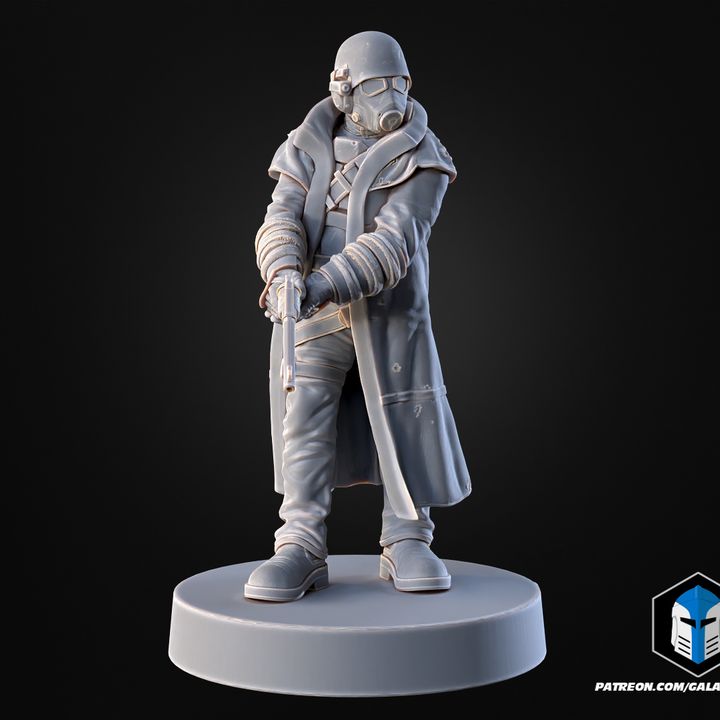 3D Printable NCR Ranger Miniatures - 3D Print Files by Galactic Armory