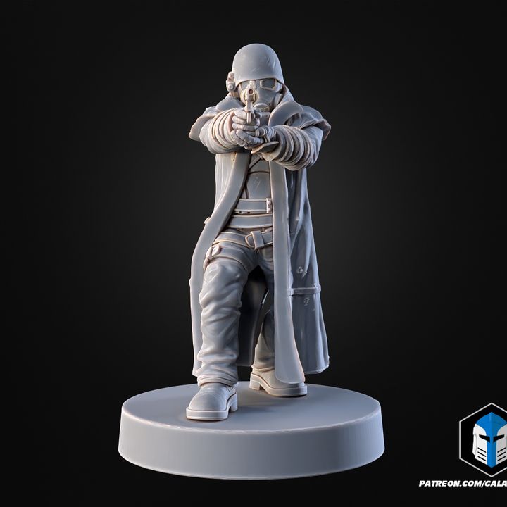 3D Printable NCR Ranger Miniatures - 3D Print Files by Galactic Armory