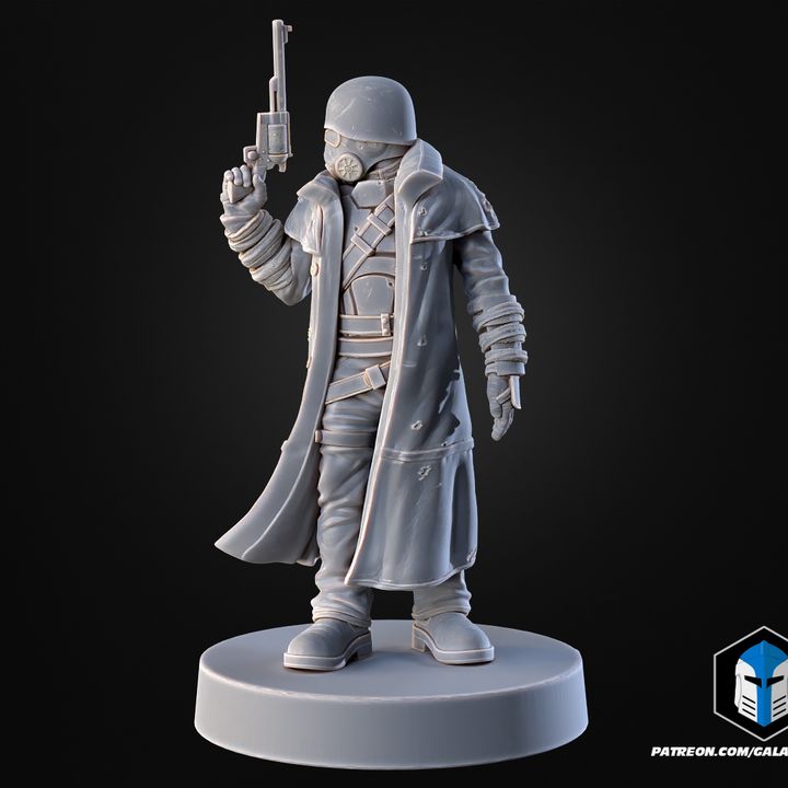 3D Printable NCR Ranger Miniatures - 3D Print Files by Galactic Armory