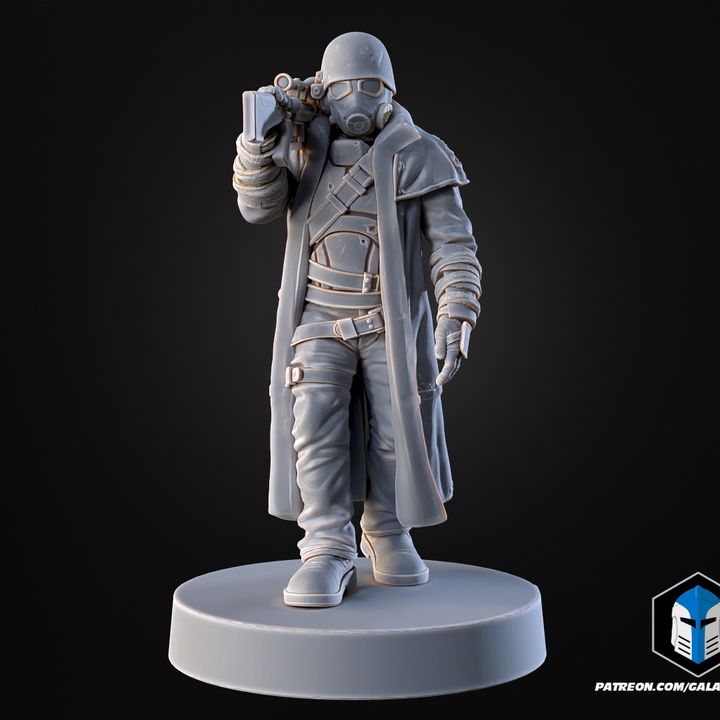 3D Printable NCR Ranger Miniatures - 3D Print Files by Galactic Armory
