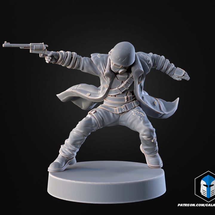 3D Printable NCR Ranger Miniatures - 3D Print Files by Galactic Armory