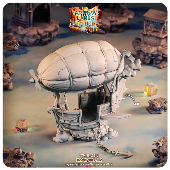 3D Printable Cloud City Terrain Set (Pre-Supported) by Terrain ...