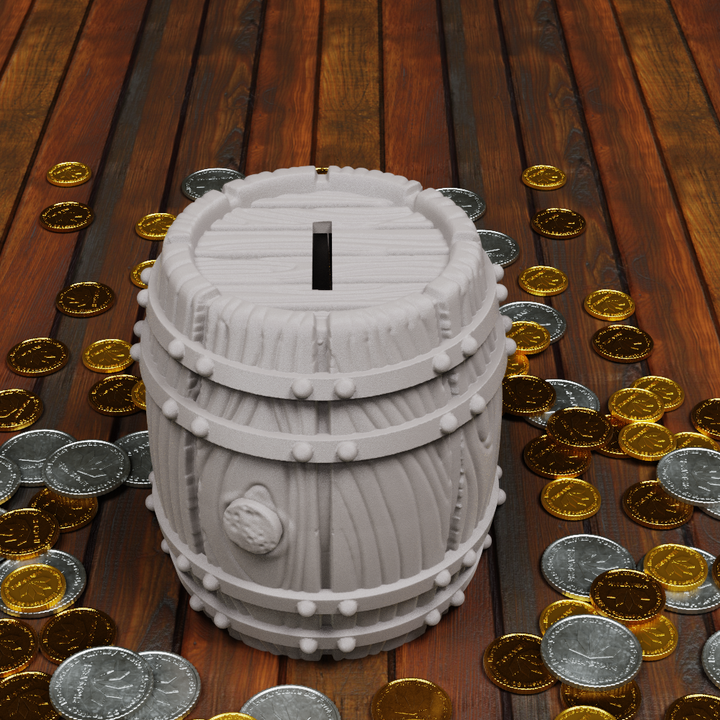 3D Printable The great fantasy money boxes by Crosslances