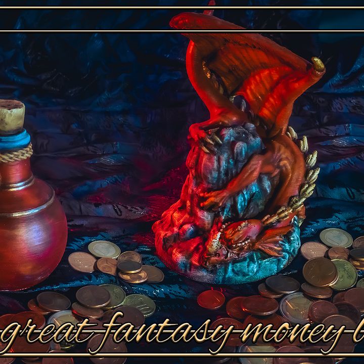 3D Printable The great fantasy money boxes by Crosslances