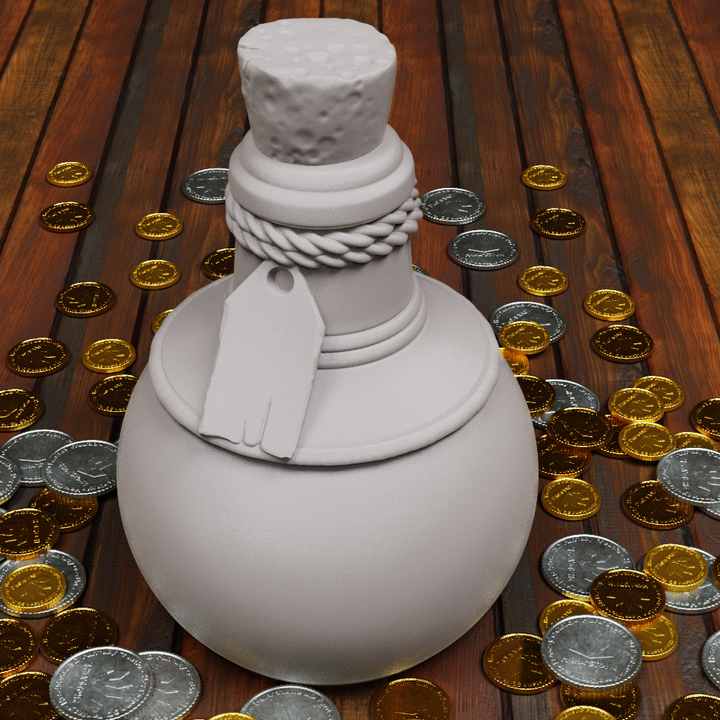3D Printable The great fantasy money boxes by Crosslances
