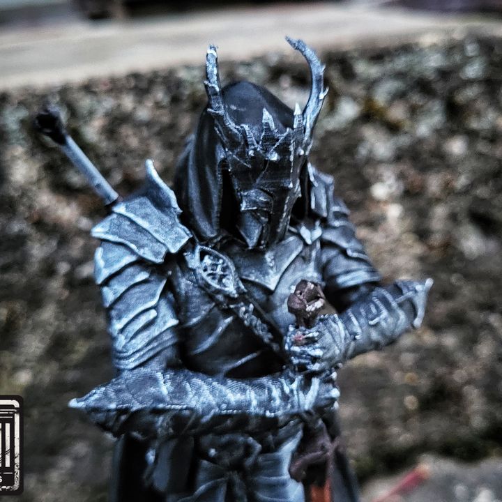 3D Printable Dark Talion's Figure by MagniModels