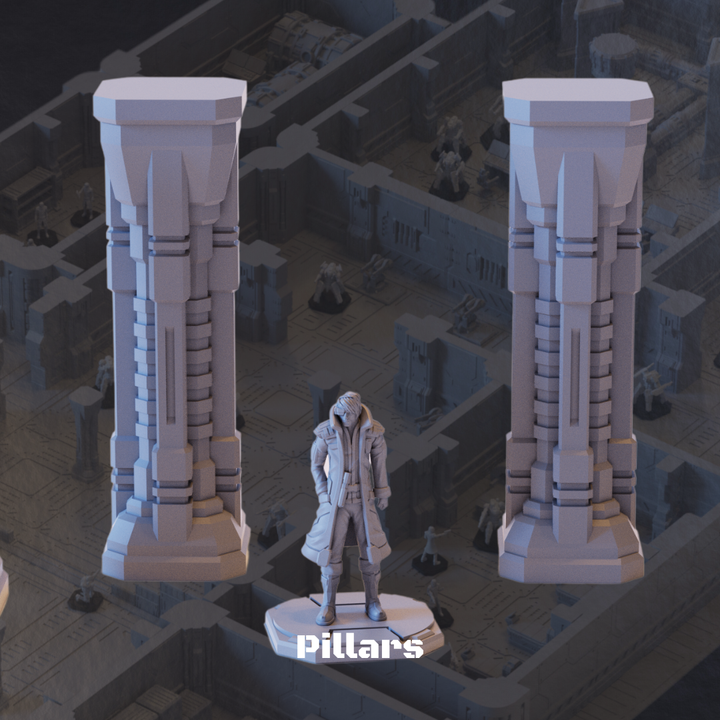 3D Printable Pillar by Vesper Project