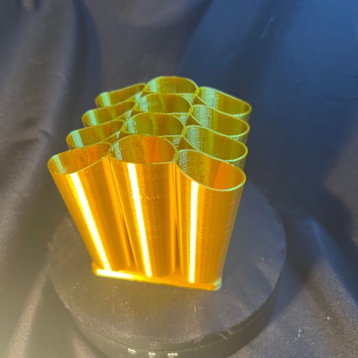 3D Printable Paint Brush Holder 4x3 Printable File by Stanley