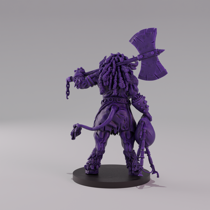 3D Printable Minotaure by Trashfire Studio