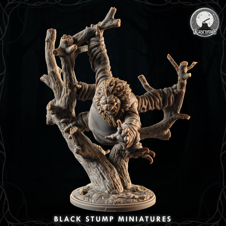 3D Printable Skinbear Fae, Large Monster, Pose A + 5E + Shadowdark .PDF ...