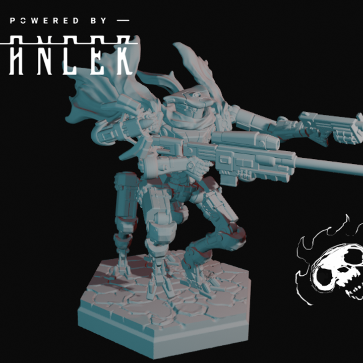 3D Printable Lancer Störtebaker Centaur by La voie du crane