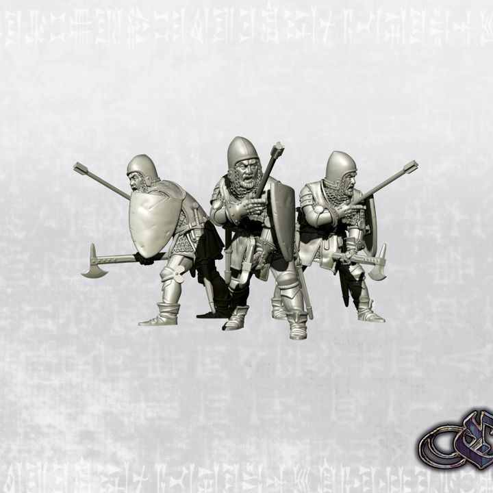 3D Printable "Man-at-arms wounded by arrow - 14th century" by Ezipion ...