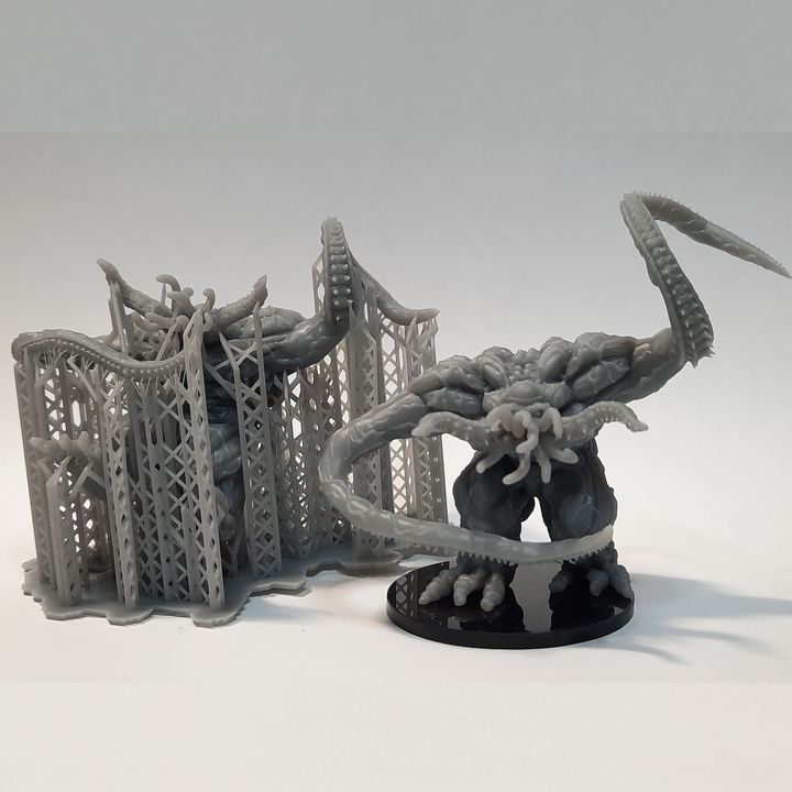 3D Printable SPAWN HULK – Giant Mutated Tentacle monster Post ...