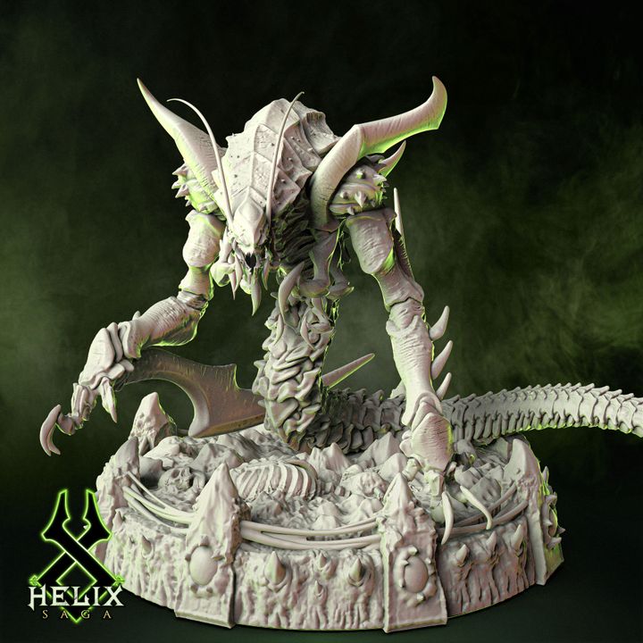 3D Printable Nerv’Stealer Swarm Plague - Exomite Hive Miniatures STL ...