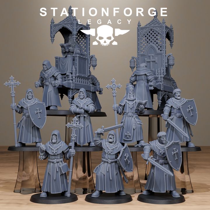 3D Printable Thorncrest Priests by StationForge Legacy