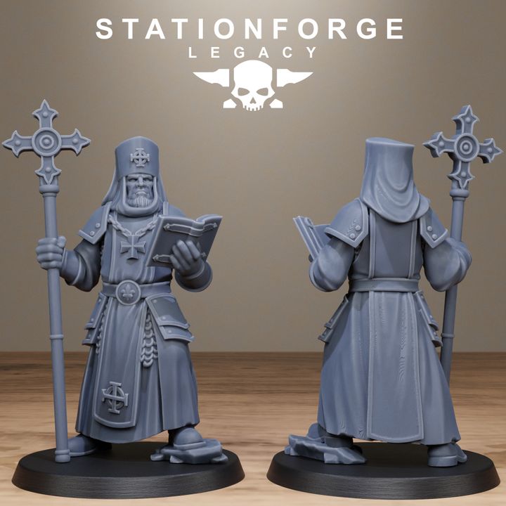 3D Printable Thorncrest Priests by StationForge Legacy
