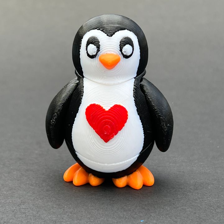3D Printable Waddles – Wiggle Budz Flexi Penguin | 3D Printable STL 🐧 ...