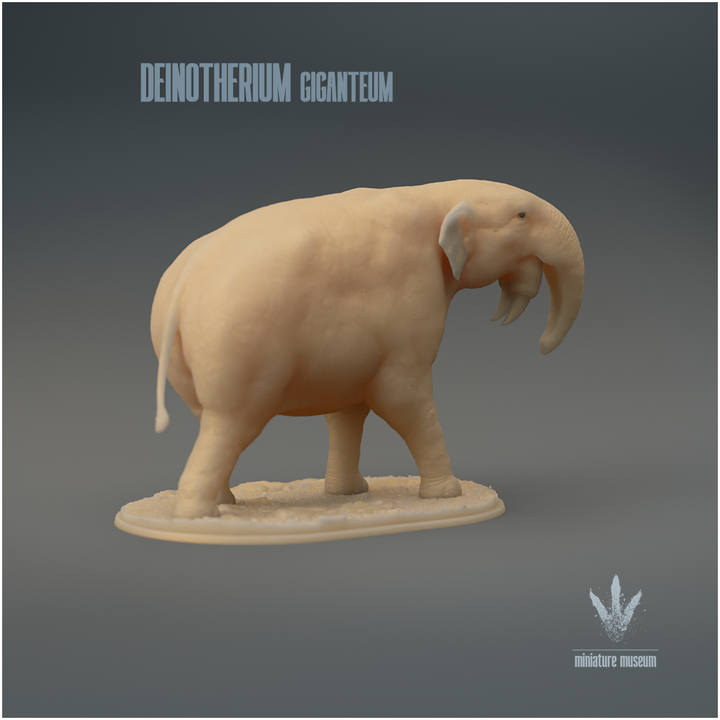 3D Printable Deinotherium giganteum : The Terrible Beast by Miniature ...