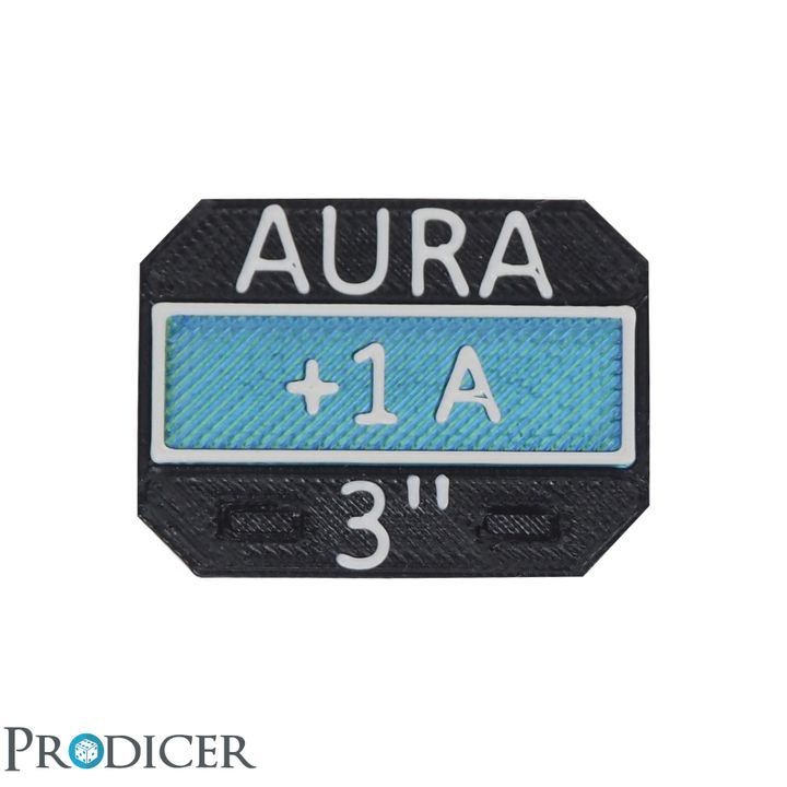 3D Printable Debuff and Buff Token Set (84x) with Aura markers and ...