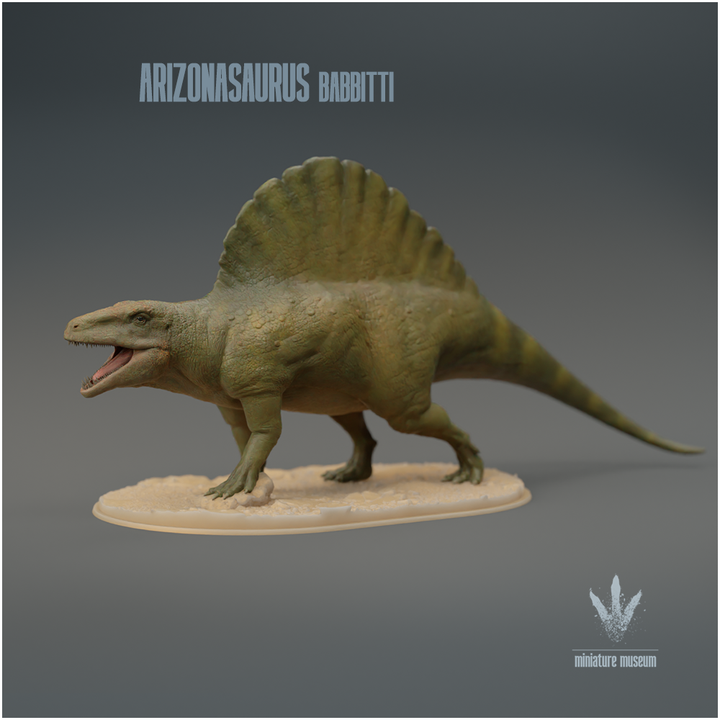 3D Printable Arizonasaurus babbitti : Roar by Miniature Museum