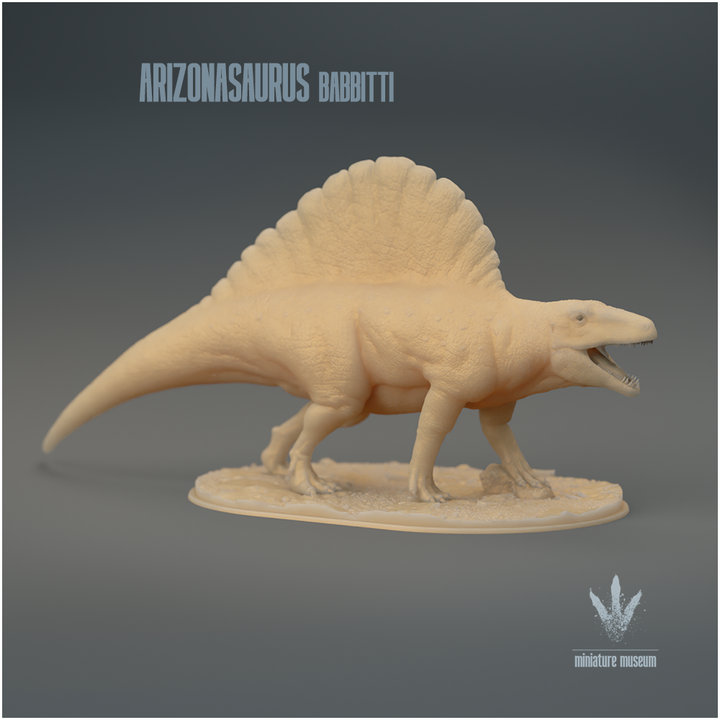 3D Printable Arizonasaurus babbitti : Roar by Miniature Museum