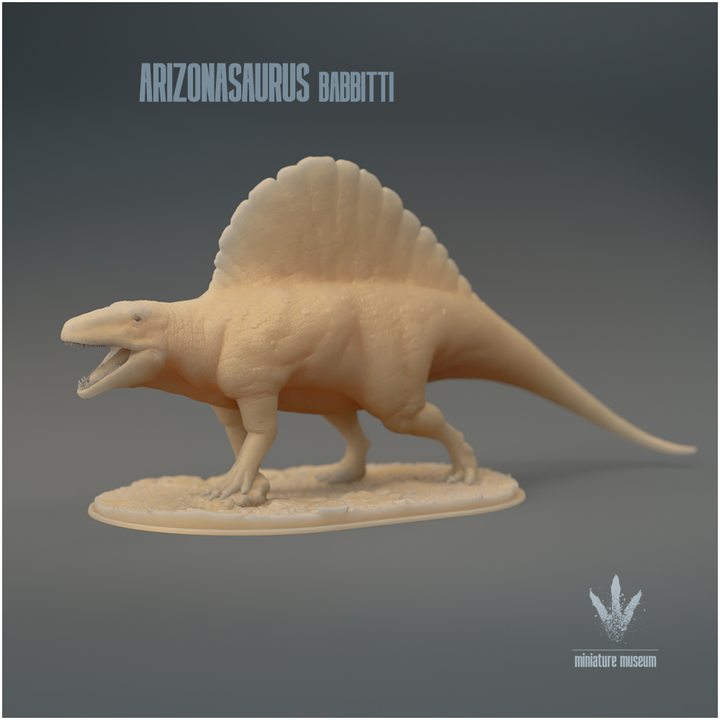 3D Printable Arizonasaurus babbitti : Roar by Miniature Museum