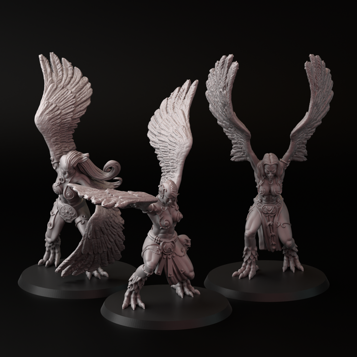 3D Printable Harpy by Crosslances