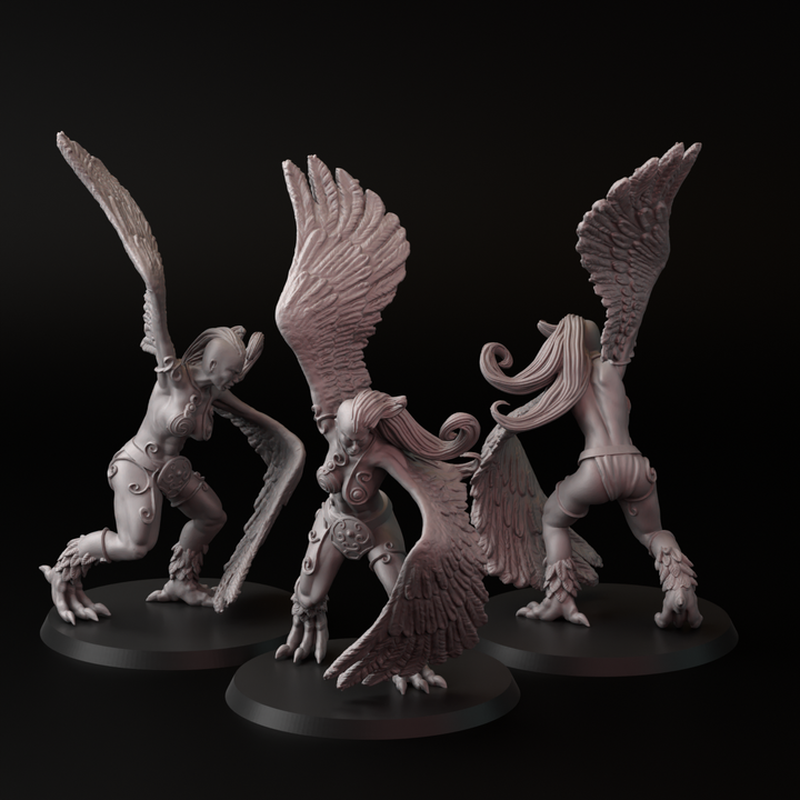 3D Printable Harpy by Crosslances