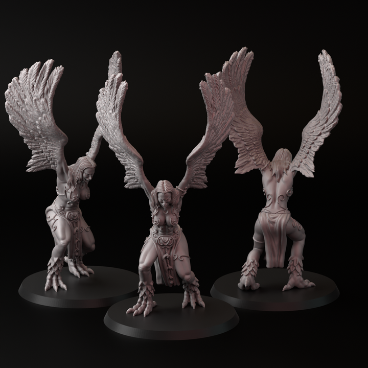 3D Printable Harpy by Crosslances