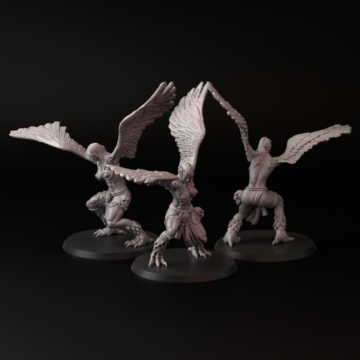 3D Printable Harpy by Crosslances