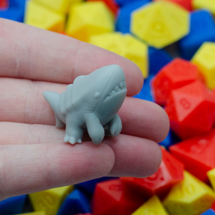3D Printable Blåhaj Bulette by Found Family Adventurecrafts