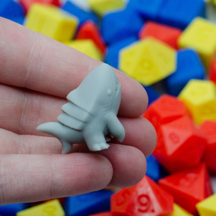3D Printable Blåhaj Bulette by Found Family Adventurecrafts