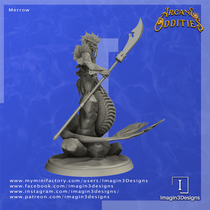 3D Printable Merrow by Imagin3Designs