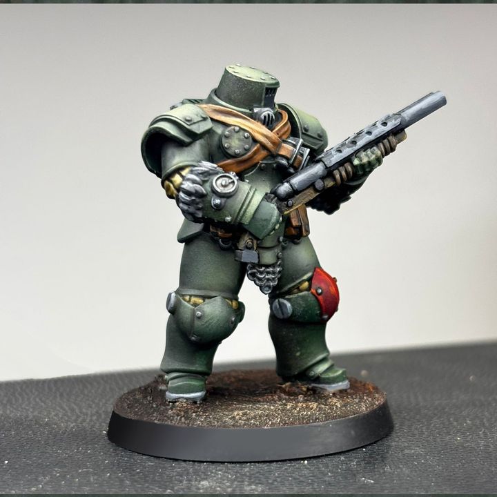 3D Printable Bearskin Infantry - Machine Armor - Heavy Shotgun by Arcamundi