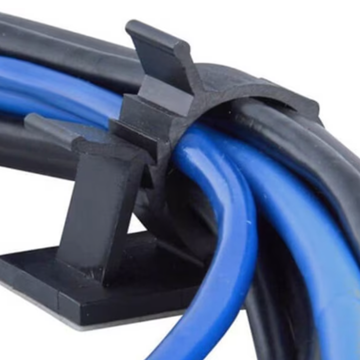 3D Printable Cable Organizer Clamp by Ali Tolga Özbay