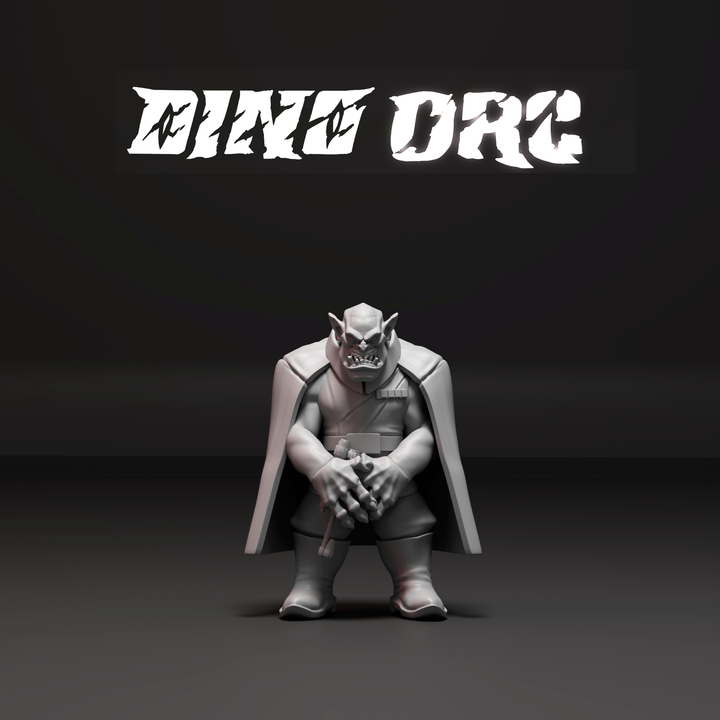 3D Printable ork general by Dinoworld