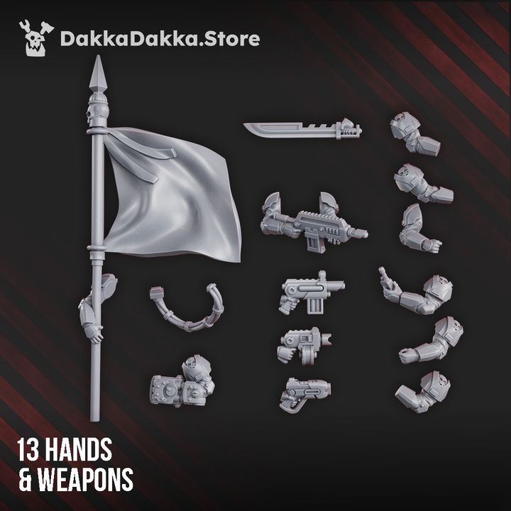 3D Printable The Phaeton Lead Squad (build kit) by dakkadakka.store