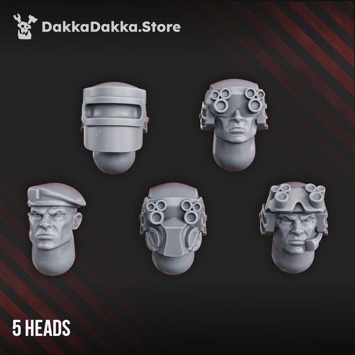 3D Printable The Phaeton Lead Squad (build kit) by dakkadakka.store