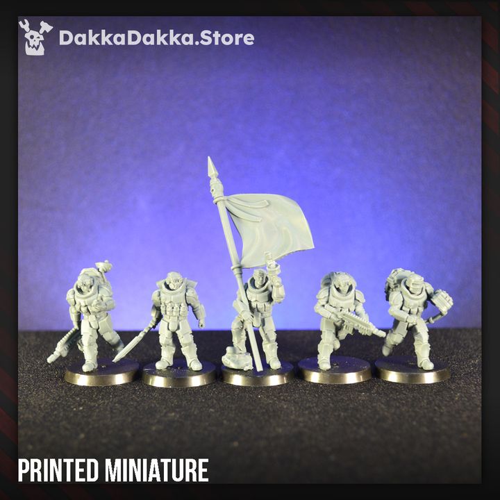 3D Printable The Phaeton Lead Squad (build kit) by dakkadakka.store