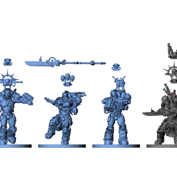 3D Printable Warpstriker 8 by Silent Gil