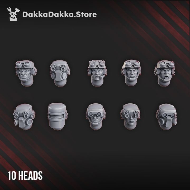 3D Printable The Phaeton Tactical Squad (build kit) by dakkadakka.store