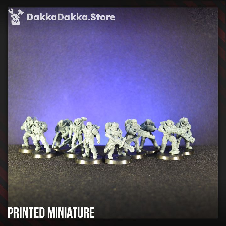 3D Printable The Phaeton Tactical Squad (build kit) by dakkadakka.store