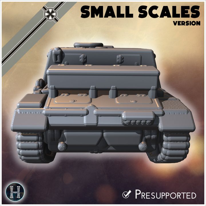 3D Printable Sturm-Infanteriegeschutz 33B StuiG-33B (small scales ...