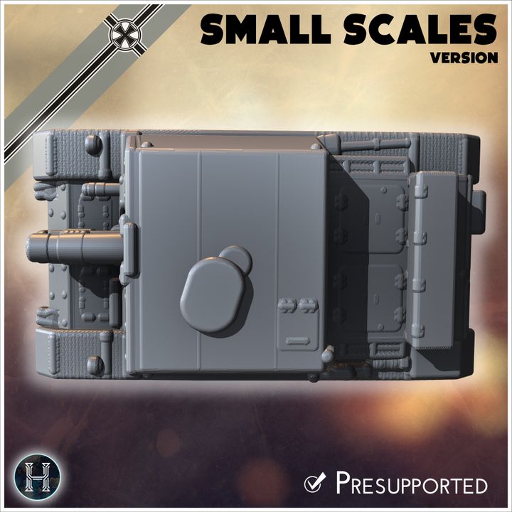 3D Printable Sturm-Infanteriegeschutz 33B StuiG-33B (small scales ...