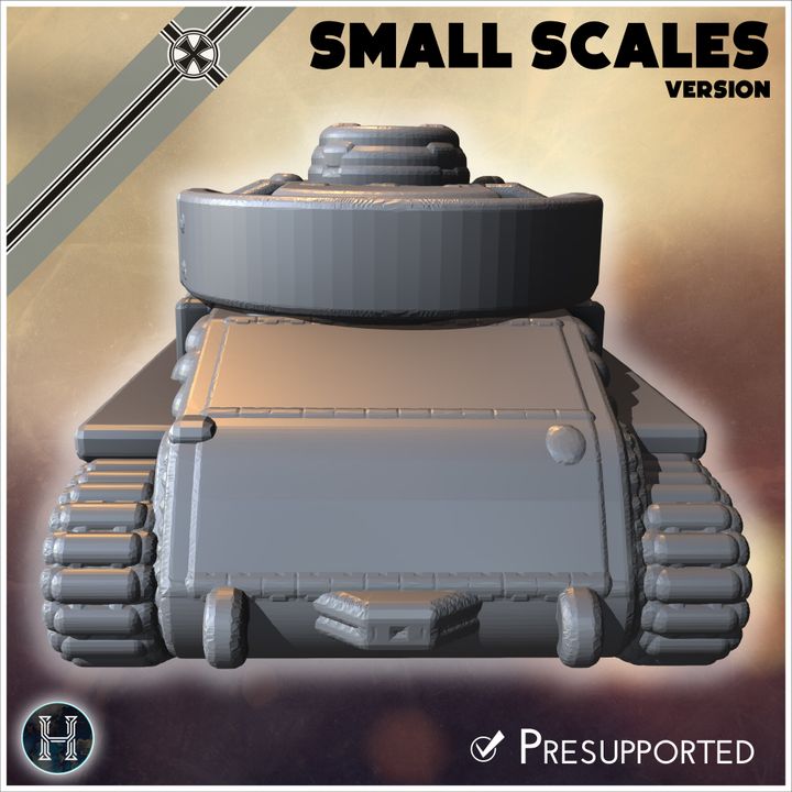 3D Printable Panzer IV Ausf. G with hydrostatic transmission (prototype ...