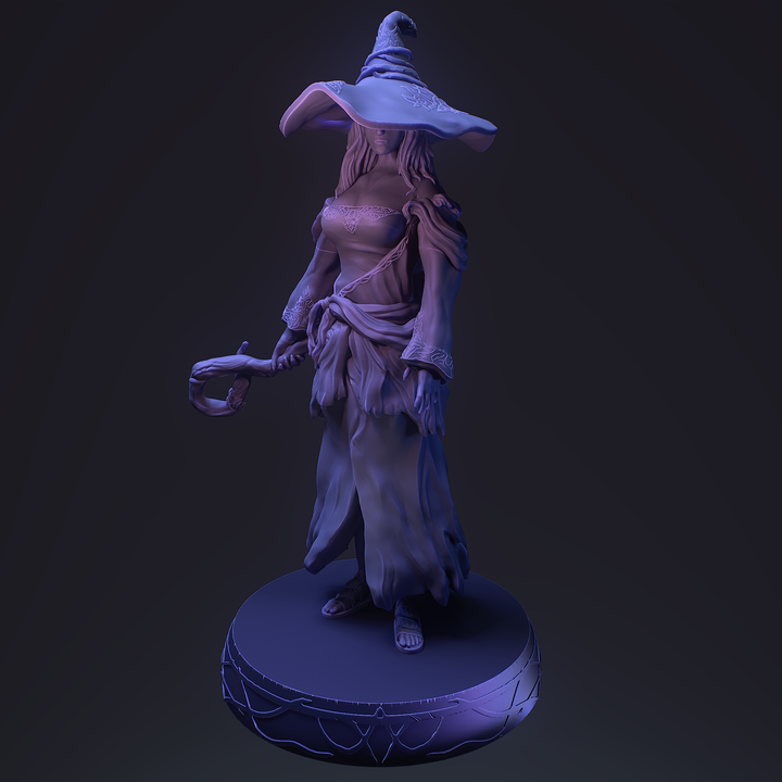 3D Printable Recluse - Nightreign fanart miniature by Querioz