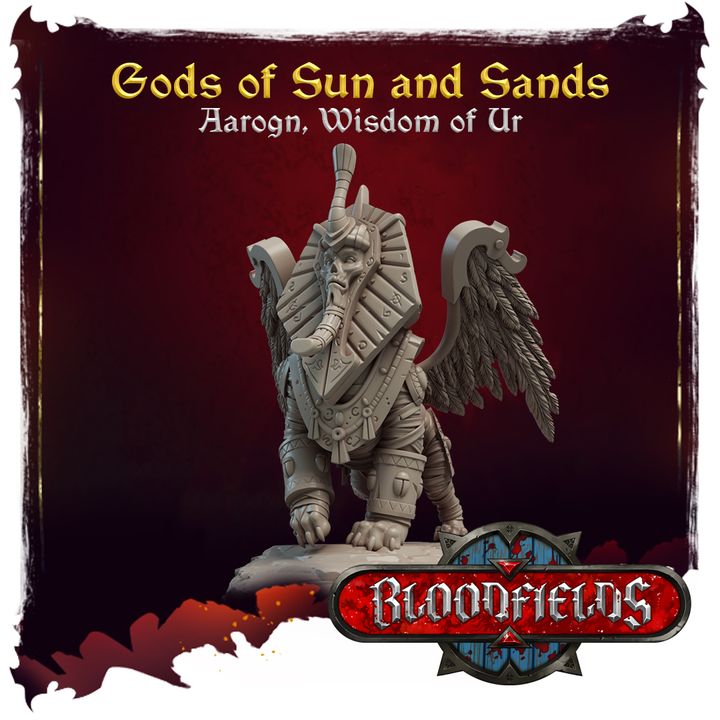 3D Printable Gods of Sun and Sands - Aarogn, Wisdom of Ur - Additional ...